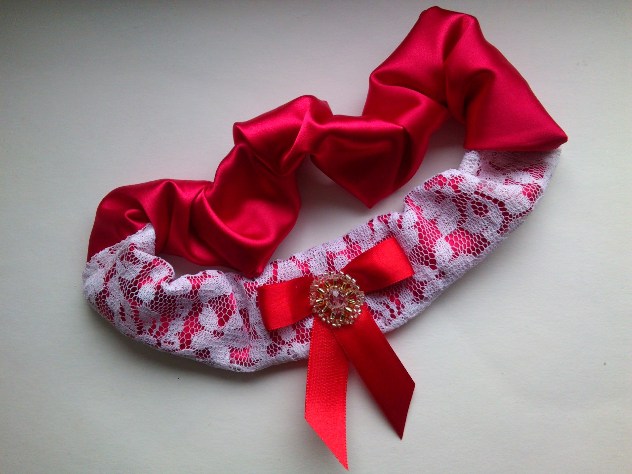 Podvazky valentýnské :: Svatební podvazek